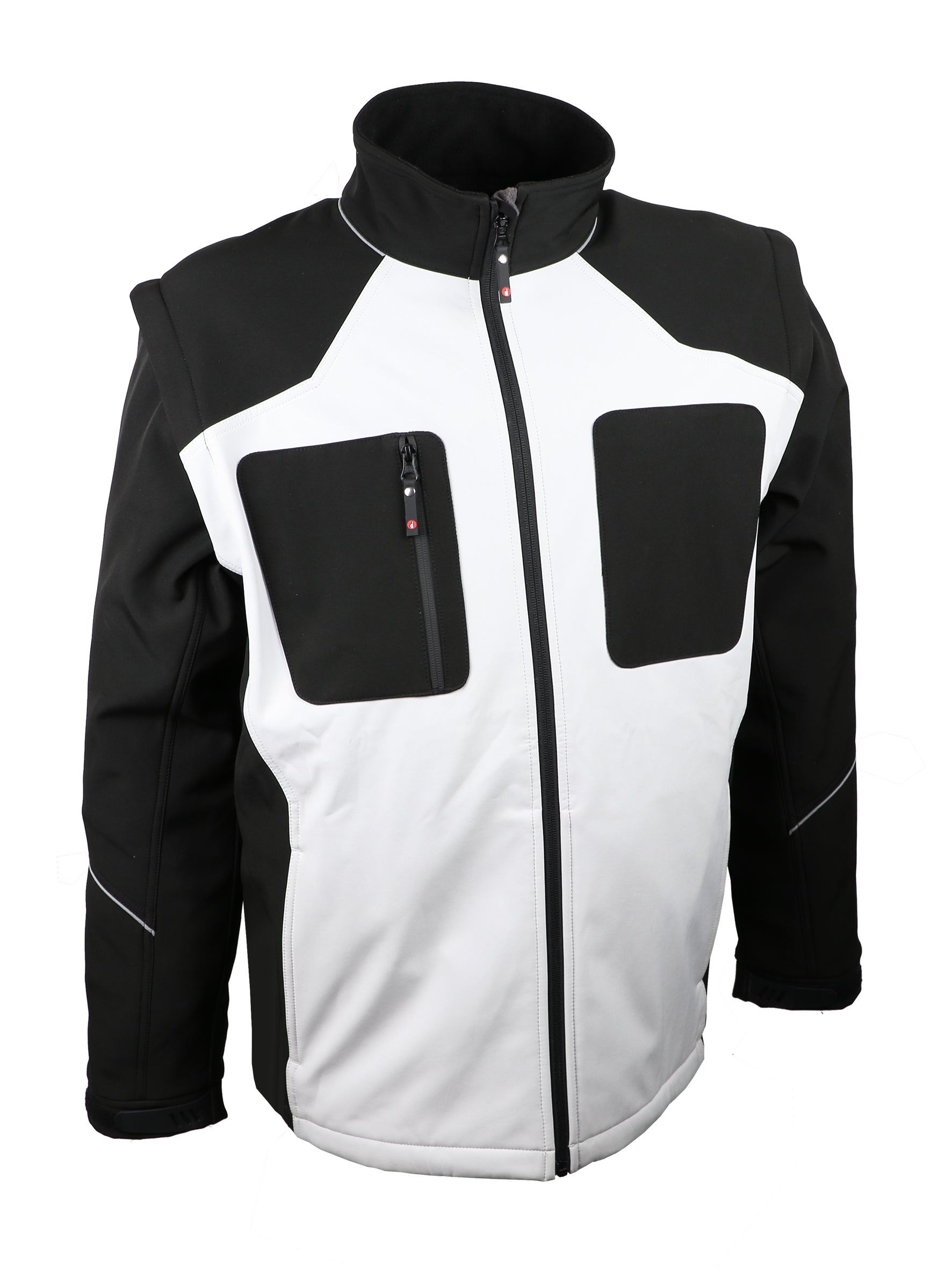 SINGER VANGOGO WHITE SOFTSHELL JACKET C/W DETACHABLE SLEEVES – DEKAH
